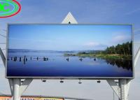 China P6 Outdoor Waterproof LED Billboard 6mm Pixel Pitch Full Color Display 62500 Pixels/m² IP65 for sale
