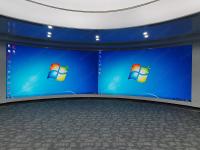China 640x640mm Indoor Full Color LED Display Panel P2.5 Die Casting Aluminum Cabinet 256x256 Resolution for sale
