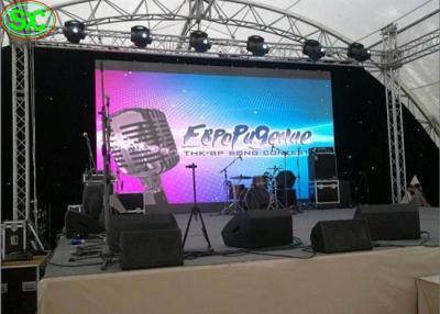 China P8 Outdoor Rental LED Display 7000cd Brightness 15625 Pixels per sqm for Events for sale