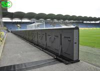 China Outdoor P10 SMD Stadium Perimeter LED Display Board 8000cd Brightness 10000pixels per sqm for sale