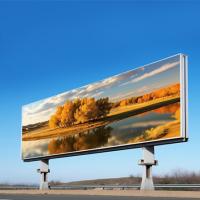 China P10 Outdoor LED Billboard Display 960x960mm SMD3535 Full Color IP65 Iron Cabinet for sale