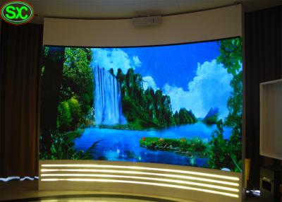 China P3 Indoor LED Curtain Display - 192×192mm Module Size with 111,111 Pixels/m² Density for Stage Backgrounds for sale