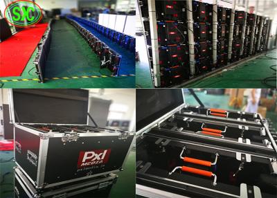 China Indoor 3.91mm Full Color LED Display Rental Screen - 500×500mm Cabinet, 1200cd/m² Brightness for sale