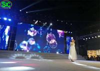 China Flexible HD Stage LED Display Video Wall 500x500mm P3.91 100000Hrs Life for sale