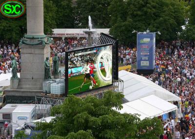 China Great waterproof Outdoor Stage LED Display Screen Advertising , LED TV Screen for sale