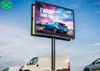 China P6 SMD Outdoor LED Display Billboard - 6mm Pixel Pitch, 8000cd/m² Brightness, IP65 Waterproof Rating for sale