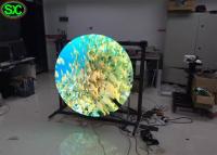 China P5 360 Degree Sphere LED Display Ball Screen - 40,000 Pixels/m², 2500 cd/m² Brightness for Indoor Advertising for sale