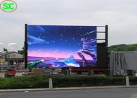 China P10 Outdoor Full Color LED Advertising Screen 10000 Pixels per sqm High Refresh Rate 3500Hz for sale