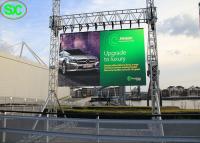 China HD P3.91 Outdoor Hanging LED Display 7000cd/m² Brightness Aluminum Die Cast for sale