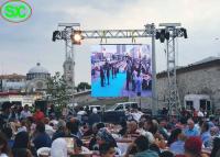 China HD P3.91 Outdoor Hanging LED Display 7000cd/m² Brightness Aluminum Die Cast for sale