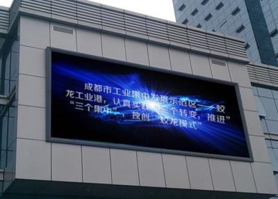 China P10 Outdoor Full Color LED Display 10mm Pixel Pitch IP65 Waterproof 5000cd Brightness for sale