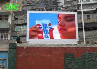 China Outdoor P6 LED Display 6000 cd/m² Brightness Die Cast Aluminum Cabinet for Fixed and Rental Use for sale