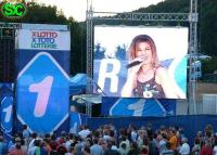 China Wireless Programmable Full Color Led Screen For Advertising Outdoor , Great Waterproof for sale