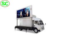 China IP65 Waterproof Mobile Truck LED Display 4mm with Phone Remote Control for sale