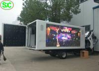 China IP65 Waterproof Mobile Truck LED Display 4mm with Phone Remote Control for sale