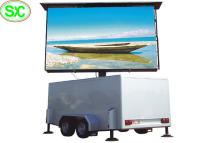 China P4 Outdoor Advertising Trailer Truck Mounted LED Screen Sign 62500 Pixels for sale