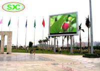 China IP65 Outdoor LED Column Display 10mm Pixel Pitch SMD Full Color Video Screen 960x960mm for sale