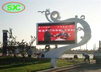 China IP65 Outdoor LED Column Display 10mm Pixel Pitch SMD Full Color Video Screen 960x960mm for sale