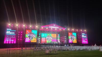 China Indoor P3 Full Color LED Display 480x480mm Cabinet 1000 Nits Brightness for sale