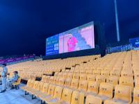 China Outdoor P6 LED Display Screen 960x960mm Cabinet 6000nit Brightness for Advertising for sale