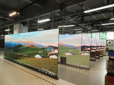 China Indoor Advertising LED Screen 4mm Pixel Pitch Epistar Lamp MBI 5124 IC 1920Hz Refresh for sale