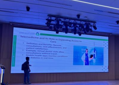 China P3 Indoor Full Color LED Display 192x192mm Module 110889 Pixels/m2 1300cd/m2 Brightness for sale