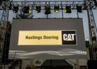 China Outdoor P20 LED Display Screen Ultra-Thin Waterproof Advertising Billboard 1600cd Brightness for sale