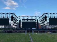 China Ultra Thin P10 Small Trailer Advertising LED Screen 320x160mm Fixed or Rental for sale