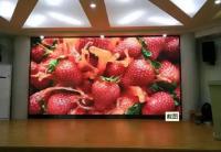 China Full Color Indoor P4 SMD LED Display Screen Iron Cabinet 512x512mm 62500 Pixels for sale