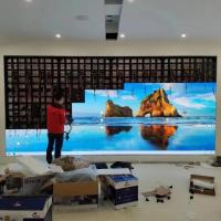 China Indoor P5 SMD2121 Full Color LED Display 40000 Dots per Sqm Die Cast Aluminum for sale