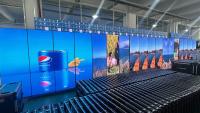 China P3.91-7.82 Outdoor Transparent LED Display 2000cd Brightness WiFi USB Full Color for sale
