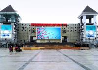 China Outdoor P10 Full Color Stadium Perimeter Large Advertising LED Display Screen 5000cd Brightness for sale
