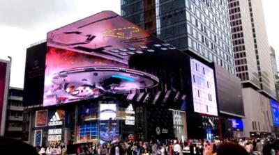 China P6 Outdoor LED Display SMD2727 16-Bit Grayscale 62500 Pixels/sqm Rental Cabinet for sale