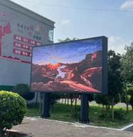 China P6 P8 P10 Outdoor Full Color LED Display Die-Cast Aluminum Cabinet 576x576mm 640x640mm for sale