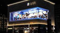 China P2.5 Square Outdoor LED Curved Screen Customized LED Video Display Panel for sale