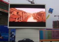 China Outdoor P10 Full Color LED Display Roadside Digital Signage 7500cd Brightness 100000h Lifespan for sale