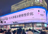 China P20 Full Color LED Curved Display 320x160mm Flexible Curtain Screen for Outdoor Advertising for sale