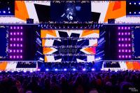 China P12 Outdoor LED Billboard Rental Screen 7500nits IP65 High Brightness Curve Display for sale
