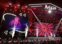 China P12 Outdoor LED Billboard Rental Screen 7500nits IP65 High Brightness Curve Display for sale