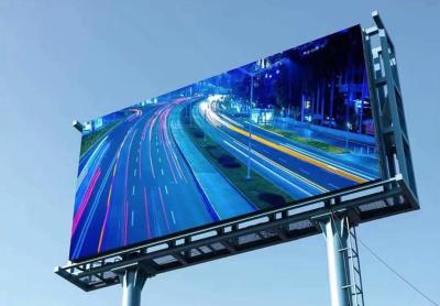 China P4 Outdoor Full Color LED Display 768x768mm Die Cast Aluminum Cabinet 7500cd Brightness for sale