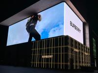 China P20 Full Color LED Curved Display 320x160mm Flexible Curtain Screen for Outdoor Advertising for sale