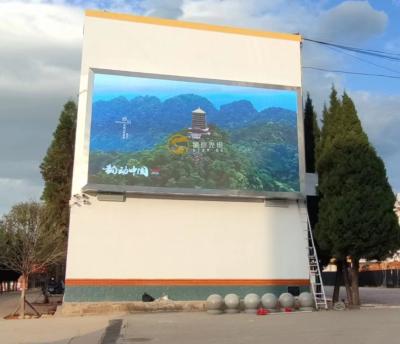 China P6mm SMD Full Color LED Display Panel 1/8 Scan 5000cd Outdoor Advertising Billboard for sale