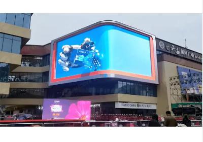 China SMD P4.81 Outdoor LED Screen 600W Max Power Iron or Die-Casting Aluminum Cabinet for sale