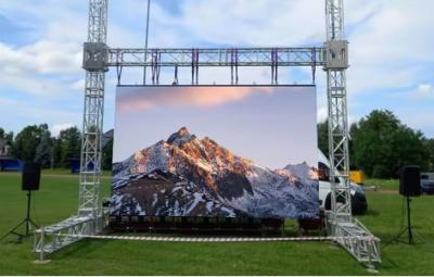 China P4.81 SMD Outdoor Rental LED Screen 7500cd/m2 Easy Installation Advertising Billboard for sale