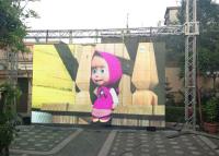 China Die-Cast Aluminum P4 SMD LED Display Module 500x500mm Outdoor Indoor Rental Full Color for sale