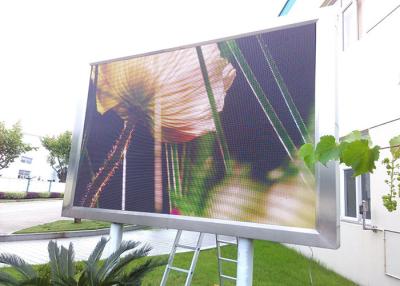 China Outdoor P10 Full Color LED Display 320x160mm High Brightness 5500cd Video Wall for sale