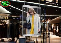 China 3.91mm Transparent Full Color LED Screen Panel 4500cd Brightness for Glass Curtain Walls for sale