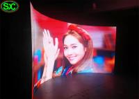 China P3.91 Curved Shape Curtain LED Display Screen 5500-6500 nits for Advertising for sale