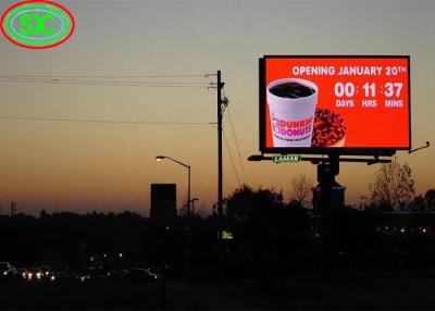 China Outdoor LED Billboard P10 SMD2727 7000nits 860W/m2 IP65 for Advertising for sale