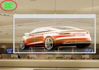 China Highly Stable Indoor Transparent LED Transparent Screen With Weatherproof Ultra-Thin Panel Design for sale